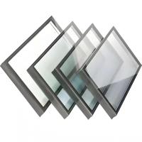 China Insulated Low E Glass Panel Curved Double Glazed For Hotel Outdoor Decoration Bedroom for sale