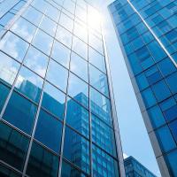 China High Class Low E Tempered Float Glass Curtain Wall Panel System for sale