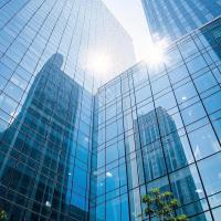 China Transparent Insulated Low E Tempered Glass Curtain Wall System for sale