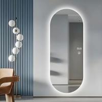 China Luxury Colorful Mirror Glass Sheet Modern Stylish Bathroom Mirror Panel for sale
