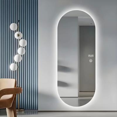 China Luxury Colorful Mirror Glass Sheet Modern Stylish Bathroom Mirror Panel for sale