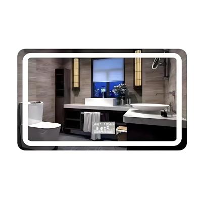 China Decorative Chic Vibrant Wall Hanging Mirror Stylish Bathroom Home for sale