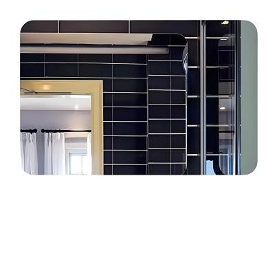 China Silver Elegant Colorful Bathroom Mirror For Stylish Home Decor for sale