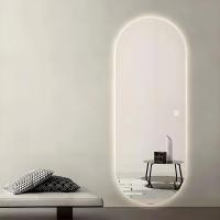 China Custom Floor Wall Dressing Mirror Modern Full Length Mirror For Bedroom Bathroom for sale