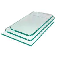 China 10mm Float Glass Sheet Single Sided Explosion Proof Interlayer Decorative Partition for sale