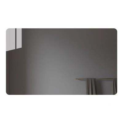 China Elegant Silver Framed Decorative Full Length Mirror Chic Spaces for sale