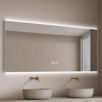 China Eye Catching Colorful Mirror Glass Sheet For Bathroom Bedroom Showcase Spaces for sale
