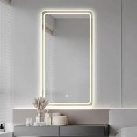 China Eye Catching Colorful Mirror Glass Sheet For Bathroom Bedroom Showcase Spaces for sale