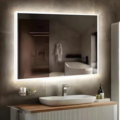 China Contemporary Coloured Bathroom Mirrors For Bedroom Partition Use for sale