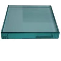 China 8mm Double Sided Laminated Float Glass Sheet Relief Glass Screen for sale