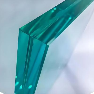 China 12mm 18mm 24mm Canopy Float Glass Sheet With UV Protection for sale