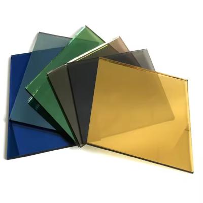 China 12mm Ice Blue Float Glass Sheet Coastal Application Weather Resistant Glass for sale