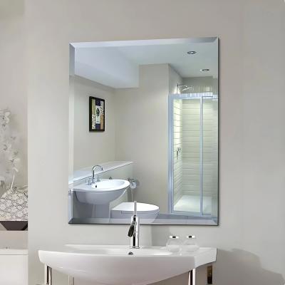 China Versatile Colorful Showcase Mirror Glass For Bathroom Bedroom for sale
