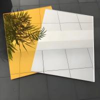 China Premium Copper Tinted Mirror Glass For Elegant Showcase Bathroom for sale