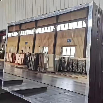 China Functional Silver Mirror Glass Sheet Decorative For Showcase Shower Room for sale