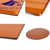 China 8mm Colored Tempered Float Glass Sheet Fireproof Interior Glass Partition Systems for sale
