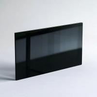 China 8-12mm Starry Sky Black Magnetron Coated Glass Loft Style Stair Armrest Special for sale