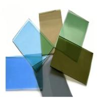 China Champagne Gold Wire Printed Tinted Glass Partition Door Extremely Narrow 10mm for sale