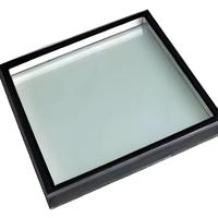 China 6mm Digital Insulated Glass Panel Anti Fingerprint Surface Screen Product for sale
