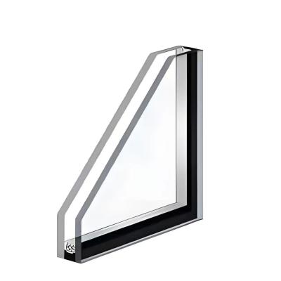 China 12mm 15mm 18mm Heat Reflective Insulated Glass Panel Curved Commercial Curtain Wall for sale
