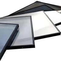 China 10mm 12mm 15mm Insulated Glass Panel Double Layer Residential Glass Curtain Wall for sale