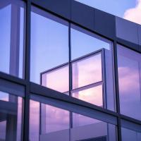 China Modern Spaces Tempered Insulated Glass Panel Curtain Wall Glass Product for sale