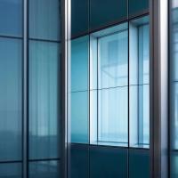 China Stylish Curtain Wall High Class Flatness Tempered Insulated Glass Panel for sale