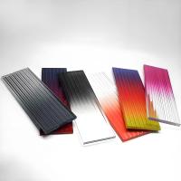 China Multicolor Laminated Glass Sheet Sandwich Panels Custom Sizes for sale