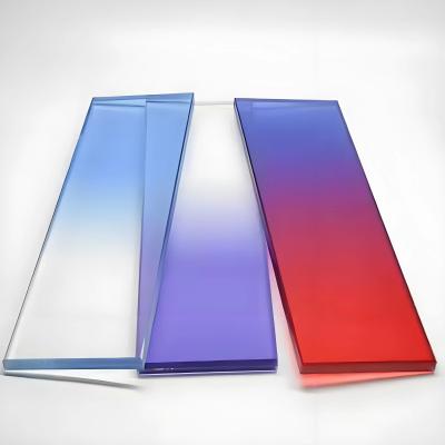 China 2mm 18mm Laminated Glass Sheet For Partitions Showcases for sale