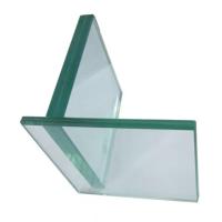 China 8mm Tempered Shower Laminated Glass Panel Elegant Bathroom System for sale