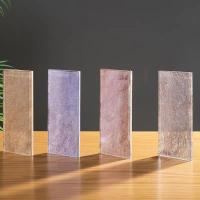 China Laminated Glass Panel Stylish Bathroom Building Application 4mm-12mm Multicolor System for sale