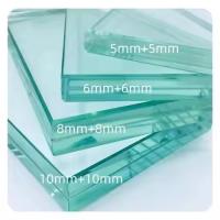 China Vibrant Laminated Glass Panel Stylish Interior Decoration System for sale