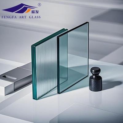 China 12mm Tempered PVB Laminated Safety Glass Panel System for sale