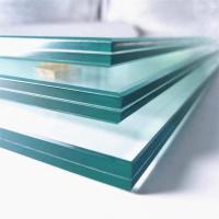 China Colored 10mm Laminated Safety Glass Panel Stylish Balcony Railing for sale