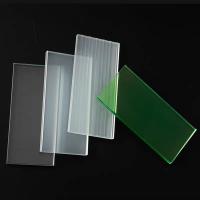 China Colored 10mm Laminated Safety Glass Panel Stylish Balcony Railing for sale