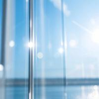 China Performance Low E Coated Reflective Glass Curtain Wall Panel System for sale