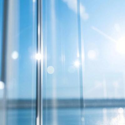 China Safety Low E Coated Reflective Glass For Secure Curtain Wall Panel System for sale