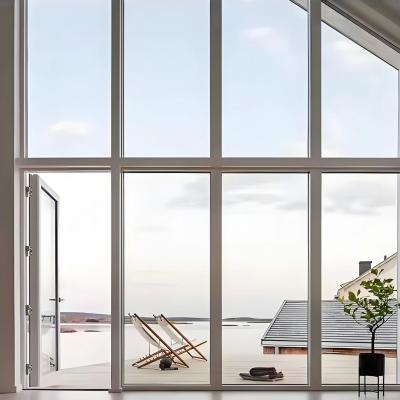 China Low Radiation Float Reflective Glass Curtain Wall Panel System for sale