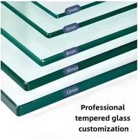 China Flat Tempered Building Glass Partition for Secure Modern Room Applications for sale