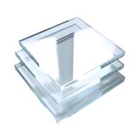 China High Flatness Solid Building Glass Panel Laminated Tempered Glass Panel for sale