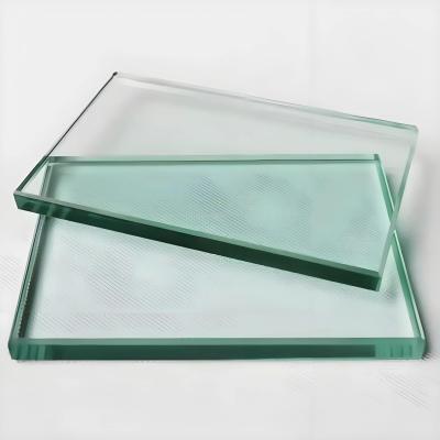 China Durable High Flatness Building Glass Tempered Laminated Float Glass Panel for sale