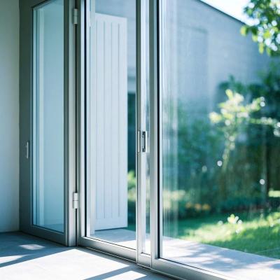 China Durable Tempered Glass Shower Door Explosion Proof Surface Finished for sale