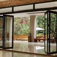 China Customizable Durable Stylish Tempered Safety Glass Door Panel Options for sale