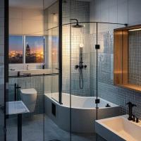 China Versatile Shower Room Custom Tempered Glass And Float Glass 12mm for sale
