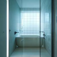 China Utilizing Flat Tempered Float Glass For Innovative Shower Room for sale