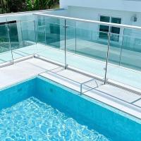 China High Class Float Tempered Glass For Pool Shower Safety for sale