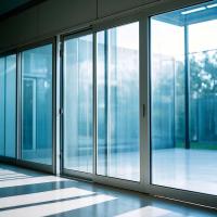 China Customizable Tempered Safety Glass Doors Panel Options Available for sale