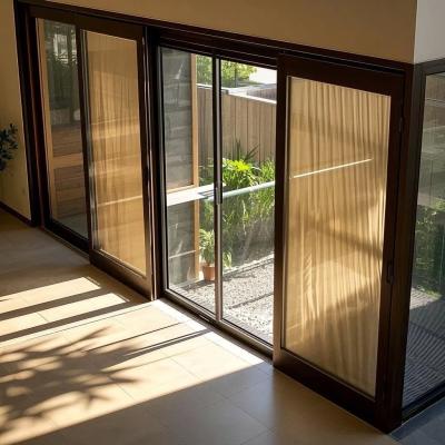 China Elegant Tempered Safety Glass Door For Contemporary Home Interior Design for sale