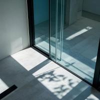 China Elegant Tempered Safety Glass Door For Contemporary Home Interior Design for sale