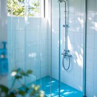 China High Safety Transparent Tempered Glass Shower Enclosure Flat Toughened Glass Bathroom for sale